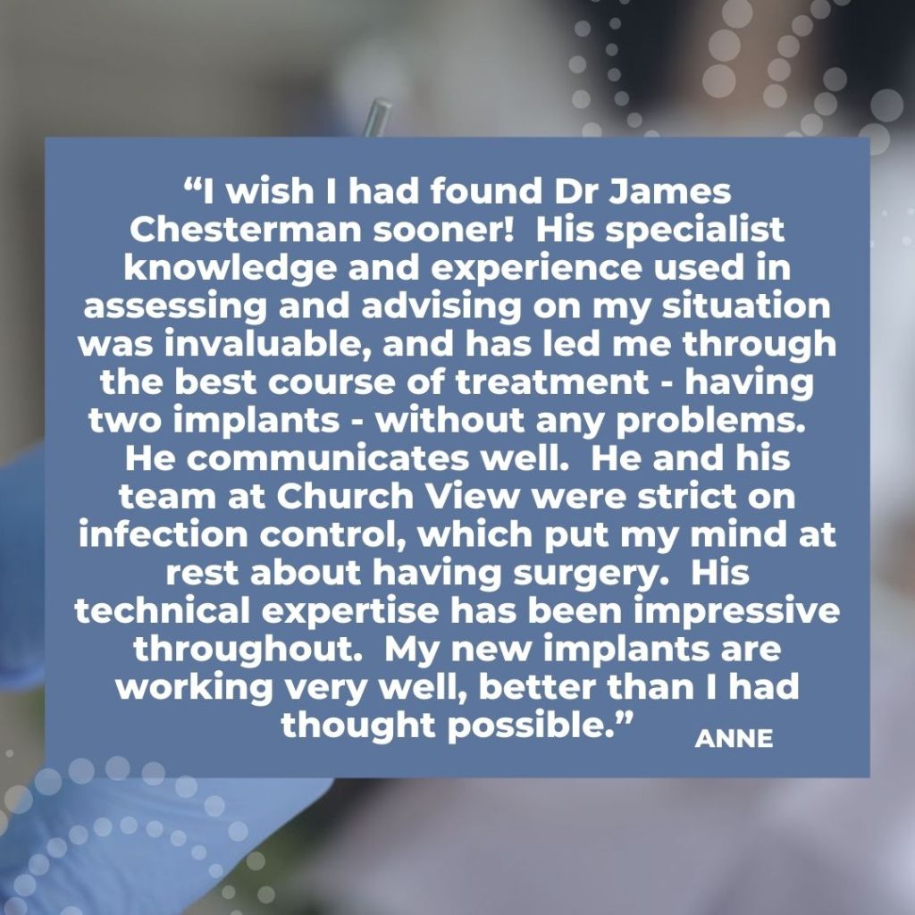 Dr James Chesterman – Specialist Periodontist, Restorative and Implant ...